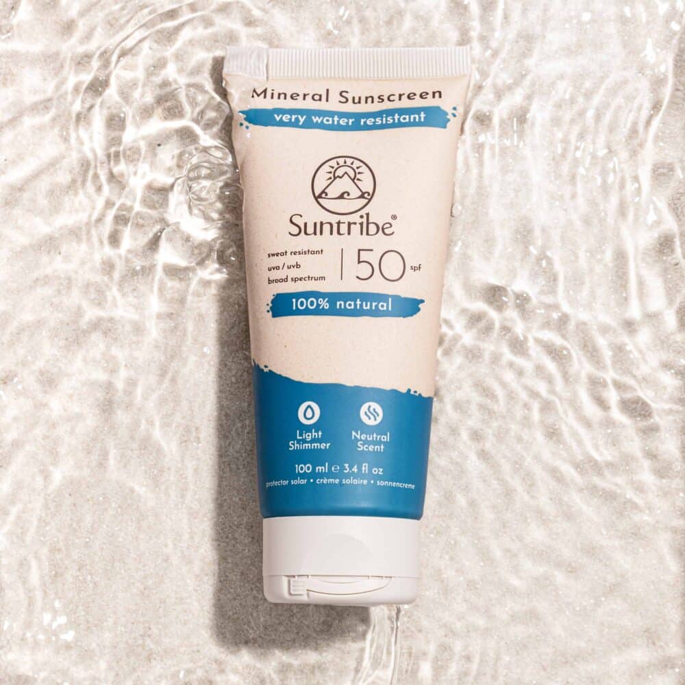 Suntribe Natural Mineral Sunscreen SPF50 100ml – MicroBio Health™