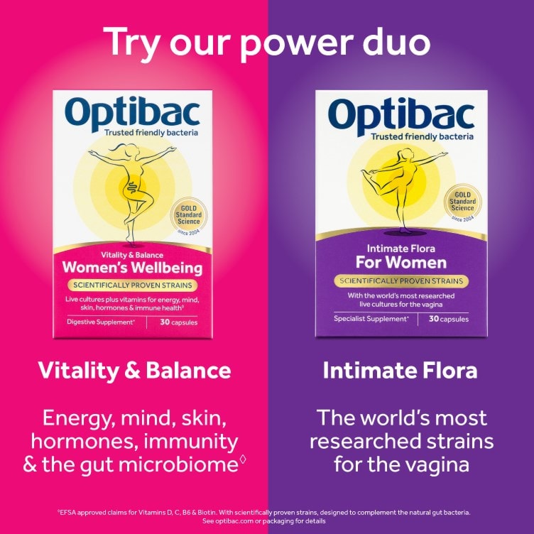 Optibac Women's Wellbeing 30 Capsules – MicroBio Health™