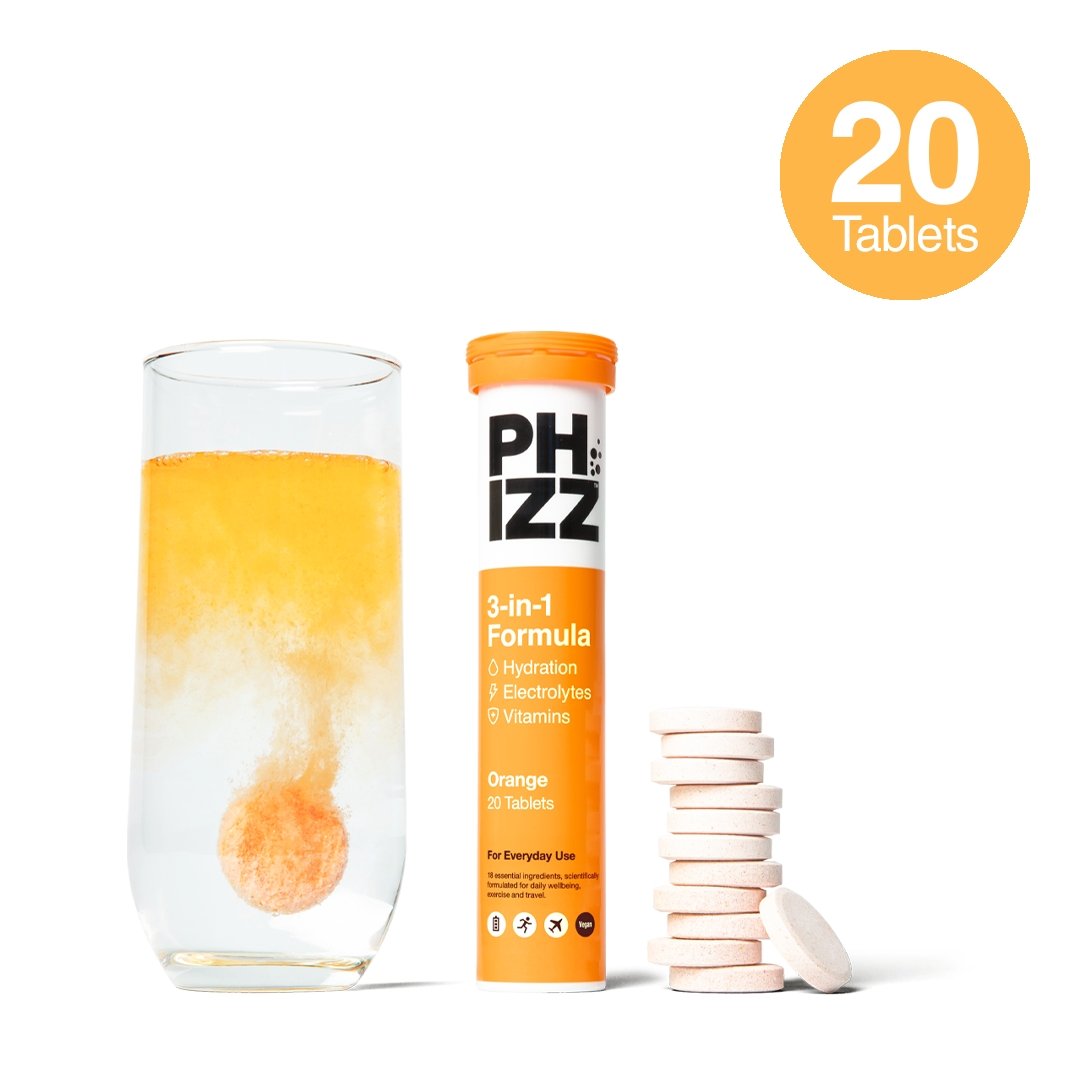 Phizz Orange Effervescent 20 Tablets – MicroBio Health™