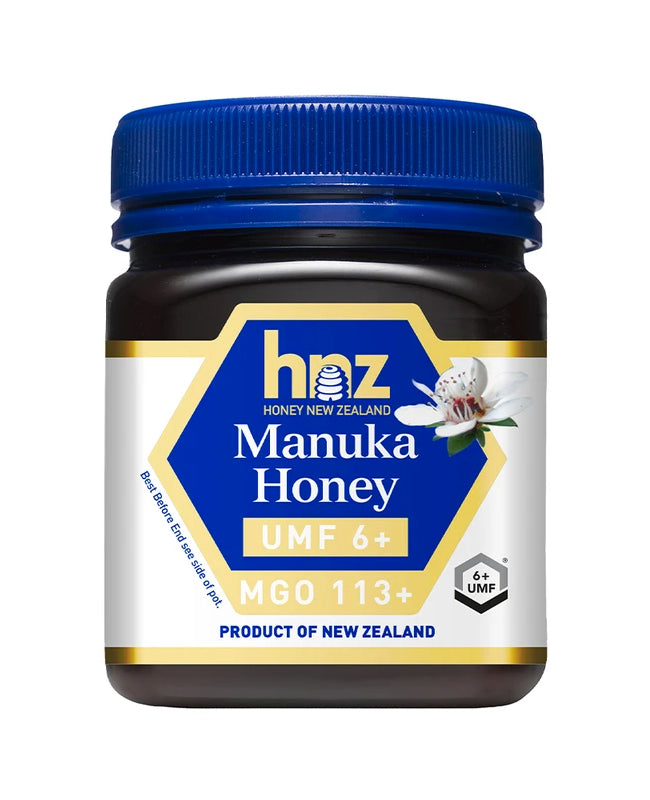 HNZ Manuka UMF 6+/MGO 113+ 250g – MicroBio Health™