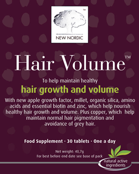 New Nordic Hair Volume Tablets for Hair Growth | MicroBio Health ...