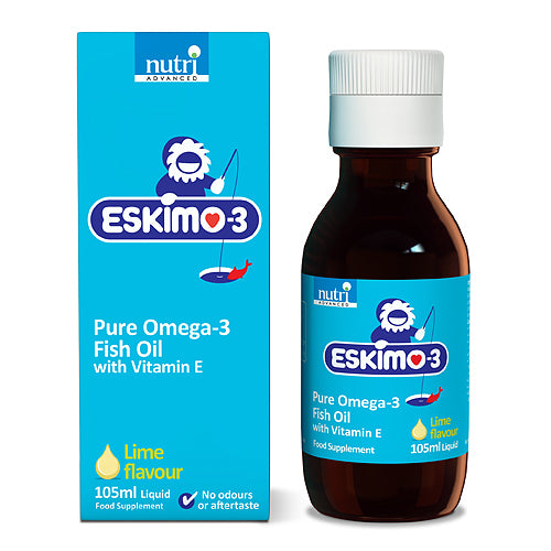 Eskimo Oil with Vitamin E liquid 105ml – MicroBio Health™