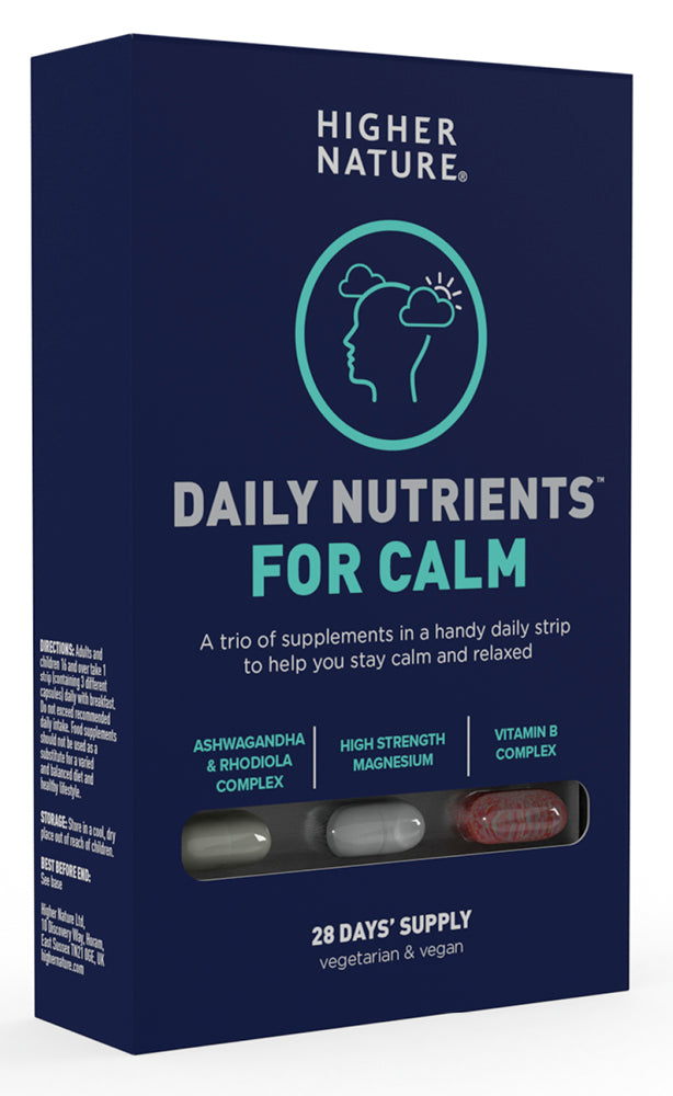 Higher Nature Daily Nutrient Pack Calm 28 Day Supply – MicroBio Health™