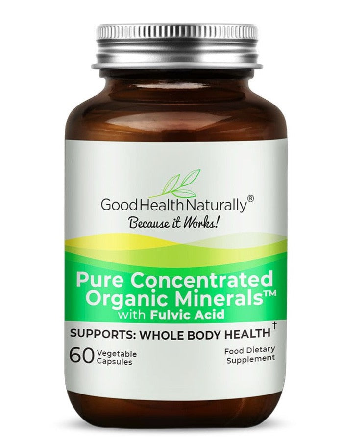 Pure Concentrated Organic Minerals™ 60 Capsules – MicroBio Health™